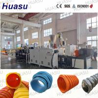 China 16–110mm Cable Protection Conduit Extrusion Line, Servo Haul-off With Nitrided Screw for sale