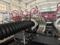 China Single Wall Corrugated Pipe Machine Corrugated Pipe Extrusion Line Suitable for Production of PVC PE MPP HDPE PP Pipes for sale