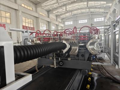 China Single Wall Corrugated Pipe Machine Corrugated Pipe Extrusion Line Suitable for Production of PVC PE MPP HDPE PP Pipes for sale