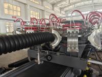 China Single Wall Corrugated Pipe Machine Corrugated Pipe Extrusion Line Suitable for Production of PVC PE MPP HDPE PP Pipes for sale
