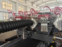 China Single Wall Corrugated Pipe Machine Corrugator PVC PE MPP PA HDPE PP Single Wall Corrugated Pipe Extrusion Line Production Solution for sale