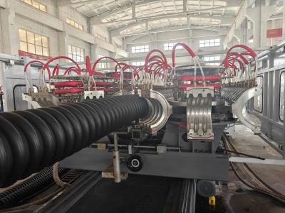 China Single Wall Corrugated Pipe Machine Corrugated Pipe Production Line Utilizing Single Screw for and Stable Pipe Extrusion for sale