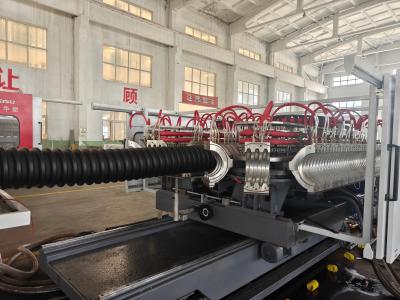 China Single Screw Single Wall Corrugated Pipe Extrusion Line Computerized System Speed 10 to 20 M per Minute Enhanced Control for sale