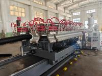 China Single Screw Single Wall Corrugated Pipe Extrusion Line Computerized System Speed 10 to 20 M per Minute Enhanced Control for sale