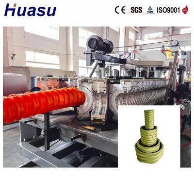 China Energy Saving PP Pipe Extrusion Line with PLC Control and Automatic Cutting Machine for sale