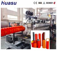 China Double Wall Corrugated Pipe Extrusion Line PP Pipe Extrusion Line Designed to Produce Drainage Pipe with Pipe Diameter 32-1600mm for sale