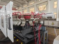 China Double Wall Corrugated Pipe Extrusion Line Including Helical Gear Type and Max Pipe Diameter 1600mm Designed for Pipe Production for sale
