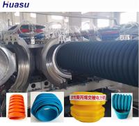 China DWC Pipe Extrusion Line Utilizing Bellingonline Expansion Mode for PVC PE MPP PA HDPE Material Processing for sale
