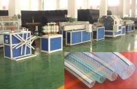 China Single - Screw Plastic Pipe Extrusion Line For Producing PVC Fiber Enhancing Hose for sale