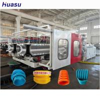 China Customized Single Wall Corrugated Pipe Extrusion Line Semi automatic Or Fully Automatic With Barrel Material 38CrMoAlA for sale