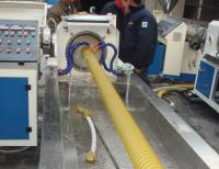China 90kg/H 63mm 55kw PE Carbon Spiral Pipe Extrusion Line for sale