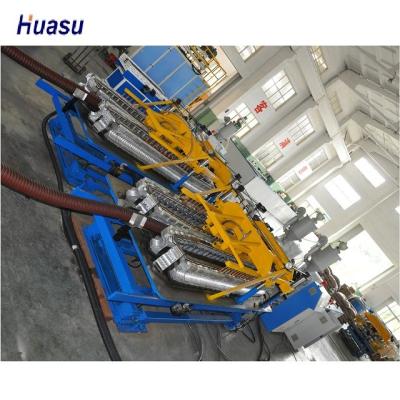 China 80mm PE Carbon Spiral Reinforcing Pipe Making Machine for sale