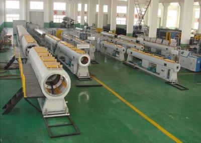 China Solid Wall Water Loading 63mm HDPE Pipe Extrusion Machine for sale
