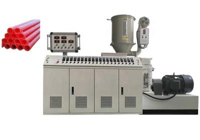 China 40kg/H Single Screw Corrugated Pipe Extruder Machine for sale