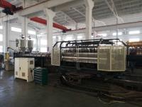China 800kg/H Double Screw Corrugated Pipe Extrusion Line for sale