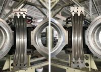 China 40mm Water Cooled Double Wall Corrugated Pipe Extruder for sale