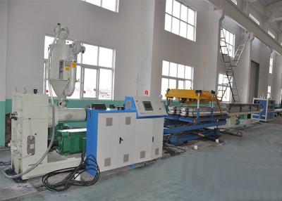 China Single Screw PVC HDPE Pipe Making Machine For protective pipes for sale