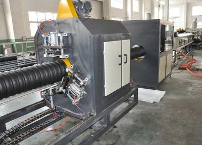 China HDPE PP Double Wall Corrugated Pipe Production Line 350kg/H for sale