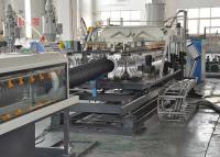 China PE PVC Cable Protection Pipe Extrusion Line Single Wall Tube for sale