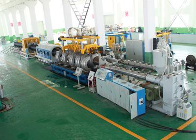 China 63mm-1200mm DWC Pipe Extrusion Line For Corrugated Pipes for sale
