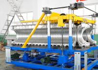 China PE HDPE Double Wall Corrugated Pipe Extruder 90mm 300mm for sale