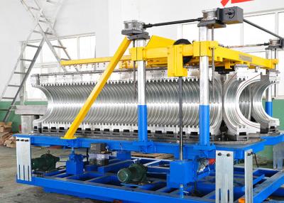 China PE HDPE Double Wall Corrugated Pipe Extruder 90mm 300mm for sale