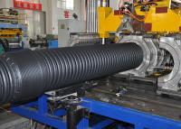 China Cable Covering Corrugated PE Pipe Production Line 250mm 90KW for sale