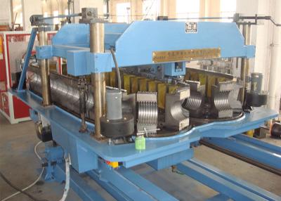 China PP PVC PE Corrugated Threading Pipe Production Equipment 300-400kg/h for sale