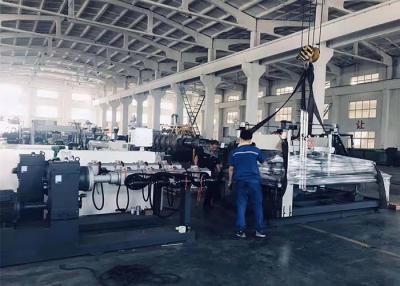 China 110mm 160mm Double Wall Corrugated Pipe Production Line Extrusion Machine Plant for sale