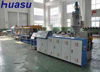 China 16-63mm PP PE PVC HDPE Pipe Extrusion Line Single Wall Corrugated Pipe Extrusion Line for sale