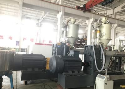 China Sn4 Sn8 Double Wall Corrugated Pipe Corrugator Extruder Cutting Machine Perforator for sale