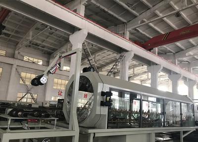 China PP/PE/PVC Corrugated Pipe Production Line Made For Algerian Customers for sale