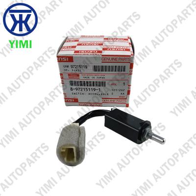 China Idle Accelerator Switch Fast Idle Switch Momentary Normally Open High-Temperature Engineered Plastic Direct OEM Replacement for ISUZU NPR75 4HK1 for sale