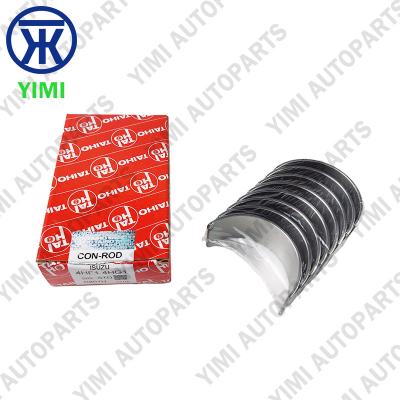 China Isuzu Engine Parts Connecting Rod Bearing Set 8-97045801-0 8970458010 For ISUZU NKR 4HF1 4HG1T Standard Size for sale