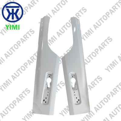China ISUZU FRR Fender Cover White/Chrome LH I006-013 Truck Mudguard Trim Isuzu Truck Body Parts for sale