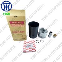 China Genuine Isuzu Parts Cylinder Liner Kit 5-87813332-0 For ISUZU NPR66 4HF1 Engine 5878133320 for sale