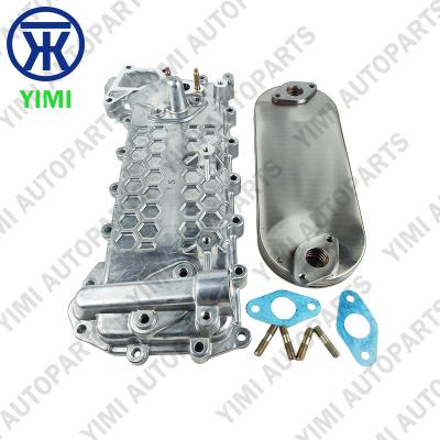 China Oil Cooler Assembly 8-98085312-0 8980853120 For ISUZU 4HK1 NPR75 Truck 8980853120 8-97385201-0 ISO Quality for sale