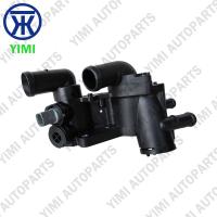 China Thermostat Housing Water Flange Assy with 83°C Wax-Type Thermostat High-Strength Polymer Housing and Integrated Temperature Sensor Port for VW Polo Golf Seat Ibiza 1.4 16V for sale