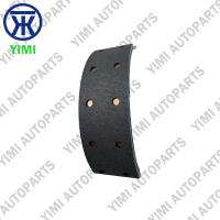 China Brake Shoes with Asbestos-Free Friction Lining and High-Strength Steel Backing for JAC Truck JX1060 Series - OE Quality Drum Brake Shoes for sale