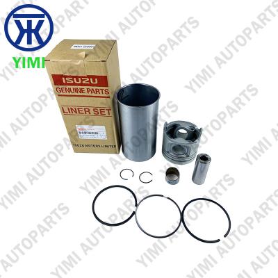 China Cylinder Liner Kit for ISUZU 4JH1T Engine - Centrifugally Cast High-Strength Alloy Iron with Plateau-Honed Finish and Direct OEM Replacement for sale