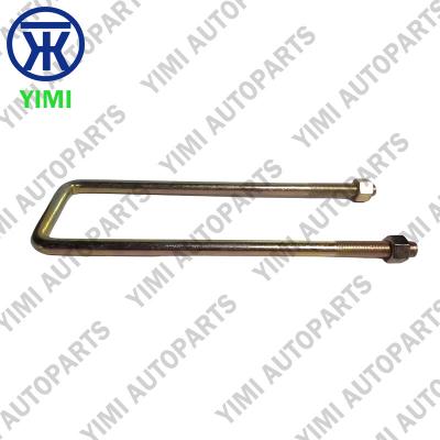 China High-Strength Carbon Steel Leaf Spring U-Bolt with Zinc Plating for Isuzu NHR NKR 100P Truck - OEM Standard for sale