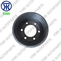 China Rear Brake Drum High-Strength Grey Cast Iron Machined Friction Surface Direct OEM Replacement for Isuzu NPR75 700P for sale