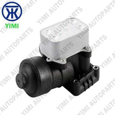 China Oil Filter Housing Assembly with Integrated Oil Cooler for VW Passat 2.0L TDI — High-Grade Aluminum & OEM Cross-Reference Verified for sale