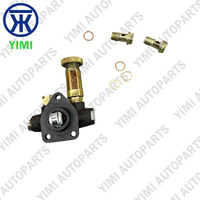 China Fuel Feed Pump Assembly with Diaphragm-Type Mechanical Feed Pump and Integrated Hand Primer Lever for ISUZU NKR NPR 4HF1 for sale