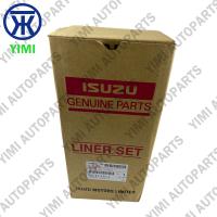 China Cylinder Liner Set 1-87811436-1 For Isuzu FSR 6HH1 Engine 1878114361 Isuzu Truck Parts for sale