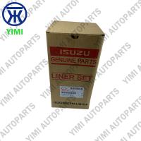 China High-strength aluminum alloy Cylinder Liner Kit for Isuzu 4JA1T EX200-5 Excavator with precision machined direct OEM replacement for sale