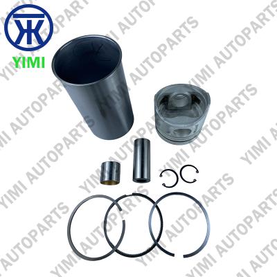 China High-strength aluminum alloy Cylinder Liner Kit for Isuzu 4JA1T EX200-5 Excavator with precision machined direct OEM replacement for sale