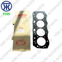 China Cylinder Head Gasket for ISUZU NPR 4HF1/4HE1/4HG1 Diesel Engine with MLS Construction and Stainless Steel Fire Rings for sale