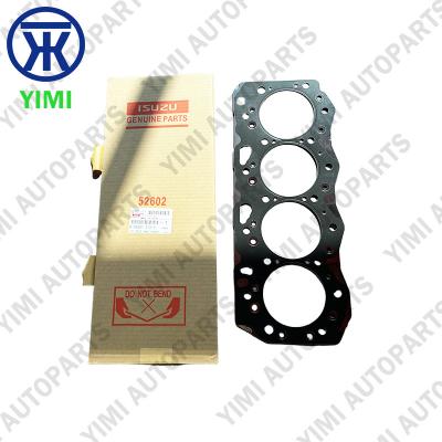 China Cylinder Head Gasket for ISUZU NPR 4HF1/4HE1/4HG1 Diesel Engine with MLS Construction and Stainless Steel Fire Rings for sale