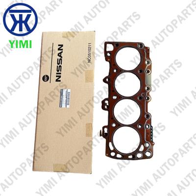 China Multi-Layer Steel (MLS) Cylinder Head Gasket with 89.5mm Bore Diameter and 1.025mm Compressed Thickness for Nissan YD25DDTi MR20DE for sale